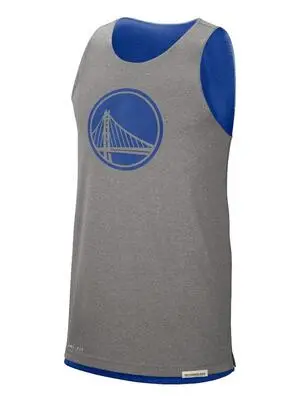 Nike Golden State Warriors Standard Issue Basketball Jersey - Grey