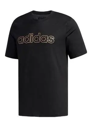 Adidas Ess Br Tee Sports Stylish Round Neck Short Sleeve - Black