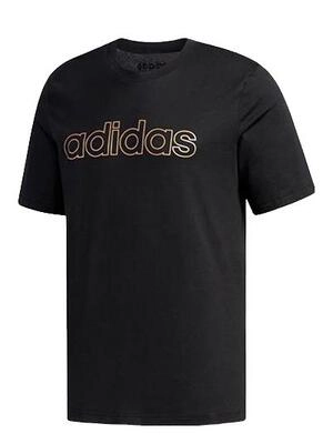 Adidas Ess Br Tee Sports Stylish Round Neck Short Sleeve - Black