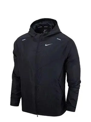 Nike Windrunner Woven Reflective Jacket - Black
