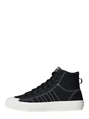 Adidas High Top Lace Up Sneakers - Core Black/cloud White/off White