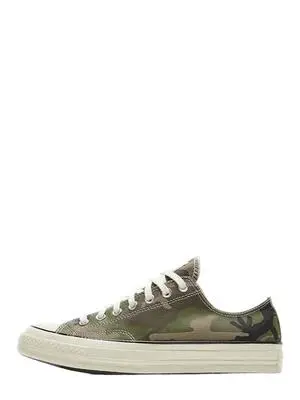 CONVERSE X Carhartt Wip Chuck 70 Low Woodland Camo Canvas - Camouflage