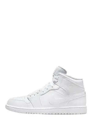 JORDAN 1 Mid "triple " Sneakers - White