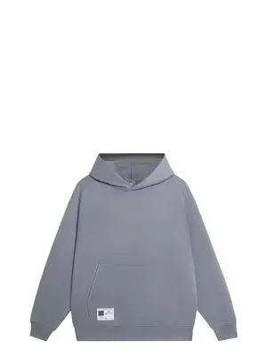 LI-NING Label Logo Hoodie - Grey