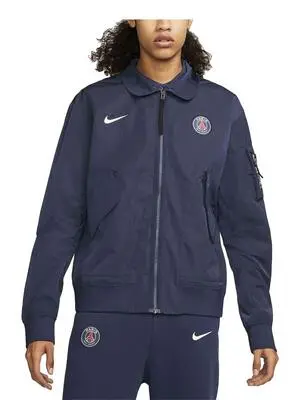 Nike Paris Saint-germain Unlined Bomber Jacket - Navy