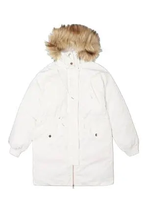 CONVERSE Long Down Parka - White