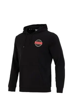 PUMA Logo Print Hoodie - Black