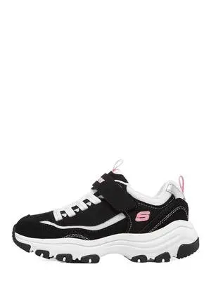 Sketchers I Conik Sneakers - Black/pink/white