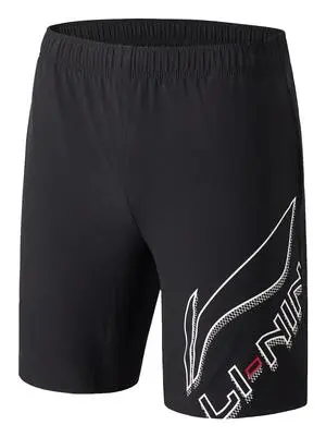 LI-NING Badminton Competition Shorts - Black