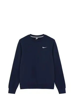 Nike Knit Sports Fleece Pullover - Blue