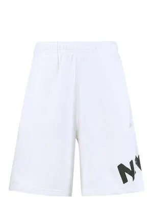 Nike Printed Casual Sports Shorts - White