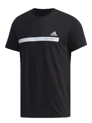 Adidas Tee Tape Sports Short Sleeve - Black
