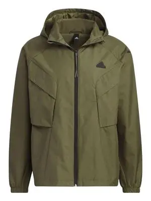 Adidas Tech Utility Woven Jacket - Green