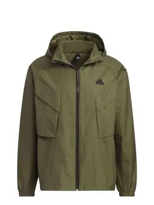 Adidas Tech Utility Woven Jacket - Green