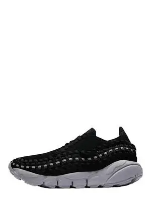 Nike Nike Air Footscape Woven Sneaker Black/reflect Silver-wolf Grey