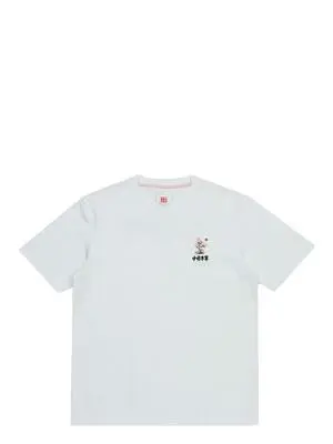 LI-NING Sakura Graphic T-shirt 'white - White/black