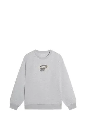LI-NING Badfive Hoops Graphic Sweatshirt - Grey
