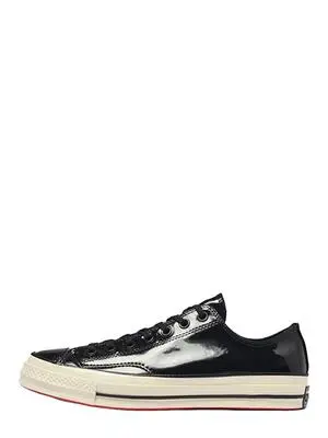 CONVERSE Chuck 70 Ox Patent Low Top Sneakers - Black