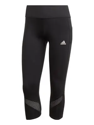 Adidas Own The Run 3/4 Leggings - Black