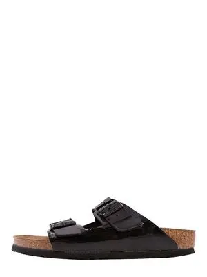 BIRKENSTOCK Arizona Patent Sandals - Black