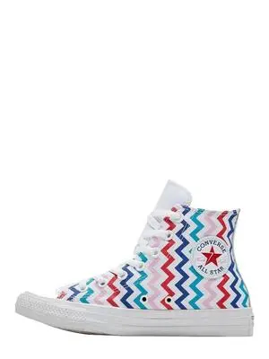 CONVERSE Chuck Taylor All Star High Top "zigzag - White