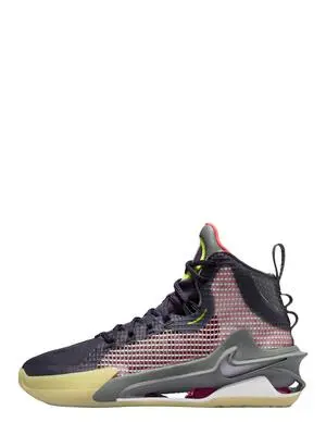 Nike Zoom Gt Jump 'chaos' High Top Sneakers - Grey/red