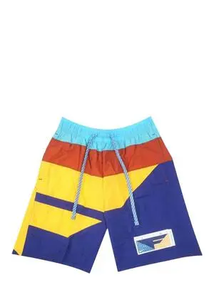 Nike Flight Shorts - Blueyellow
