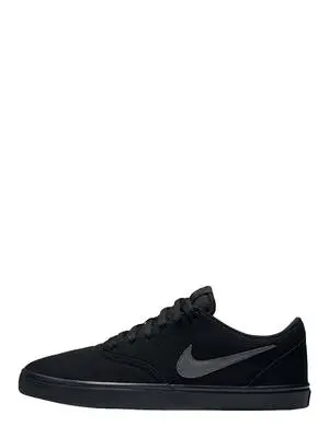 Nike Check Solarsoft Canvas Sb Sneakers - Black/anthracite