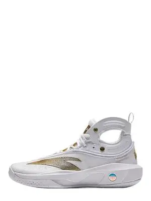 ANTA Klay Thompson 8 High Top Sneakers - White/gold