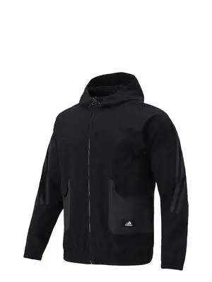 Adidas Hooded Logo Jacket - Multi-color