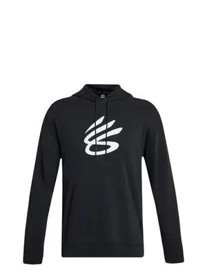 Under Armour Curry Logo Hoodie - Black/white