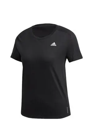Adidas Training Sports Running Short Sleeve T-shirt - Black