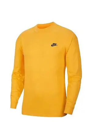 Nike Long Sleeve Casual T-shirt - Goldyellow