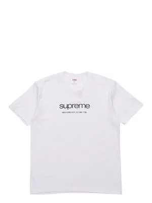 Supreme Ss20 Classic Logo Short Sleeve - White