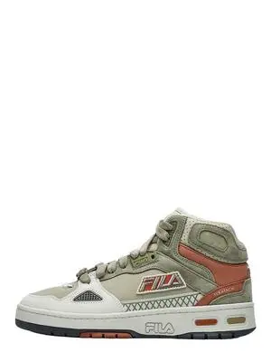 FILA FUSION Teratach High Top Sneakers - Green/grey/brown