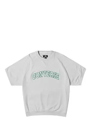 CONVERSE Retro Chuck Crew Fossilized T-shirt Asia Sizing - Grey