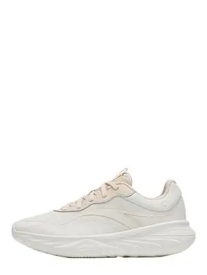 ANTA Shock-absorbing Low-top Athletic Shoes - Beige