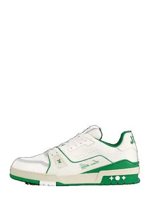 LOUIS VUITTON Trainer Sneakers - White/green