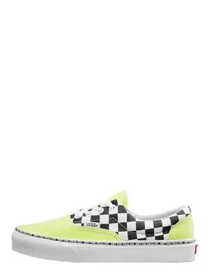 VANS Vans Era Sunny Lime Checkerboard Low Top Sneakers Yellow