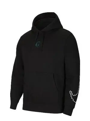 Nike Club Fleece Pullover Hoodie - Black