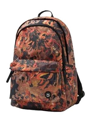 LI-NING Badfive Graphic Backpack - Orange/black
