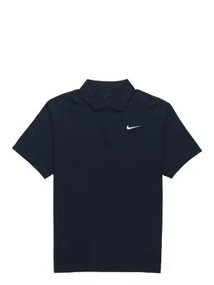Nike Court Dri-fit Tennis Lapel Short Sleeve Polo Navy Blue - Multi-color