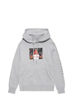 JORDAN X Undefeated Hoodie - Heather Grey