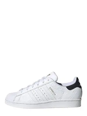 Adidas Originals Superstar Allover Debossed Trefoils - White/black