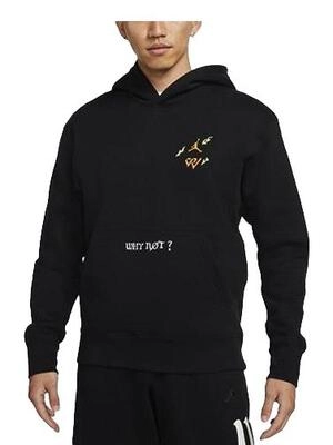 JORDAN Why Not?" Casual Sports Hoodie - Black