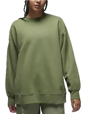 JORDAN Air Flight Fleece Crewneck Sweatshirt - Green