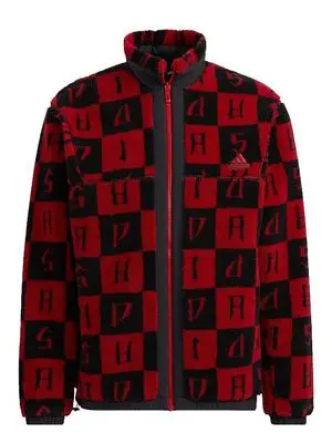 Adidas Fleece Reversible Stand Collar Jacket - Default Color