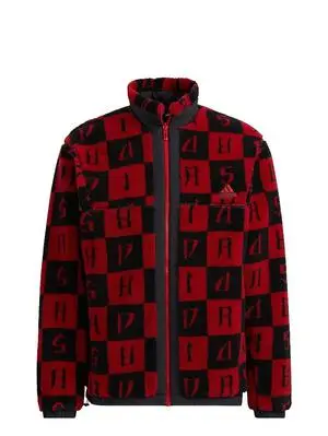 Adidas Fleece Reversible Stand Collar Jacket - Default Color