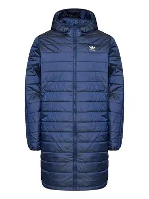 Adidas Originals Long Padded Down Jacket - Blue