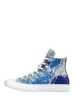 CONVERSE Chuck Taylor All Star High Top Sneakers - Multi-color/blue/silver